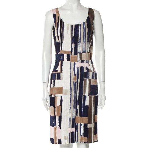 Oscar de la Renta | Dresses | Oscar Del La Renta Colorblock ...